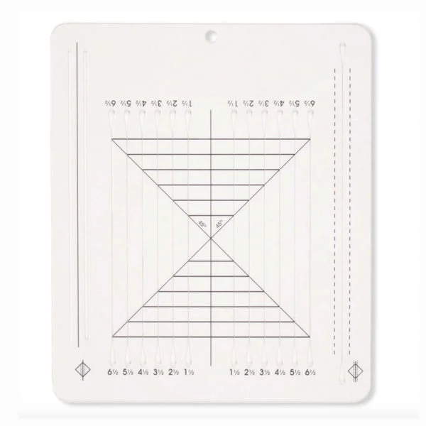 Acrylic Quilting Ruler Template