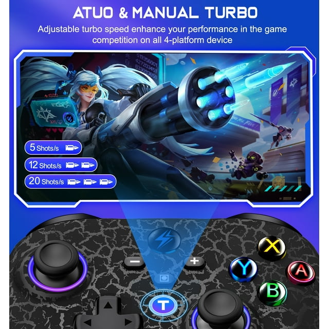 Switch Controller for Nintendo Switch/OLED/Lite Gaming Console ...