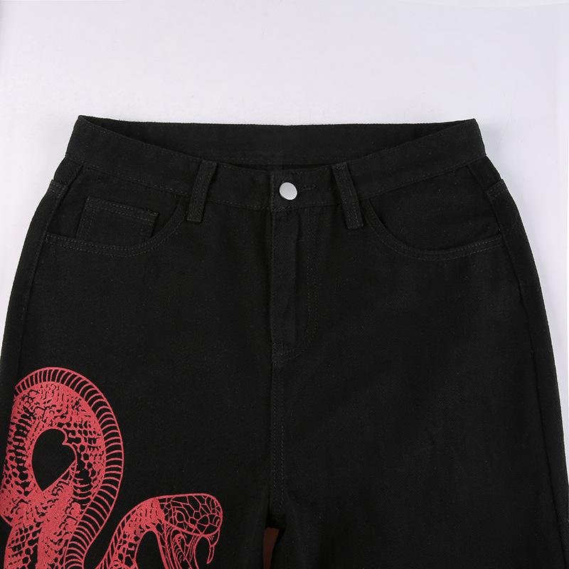 BLACK SNAKE JEANS