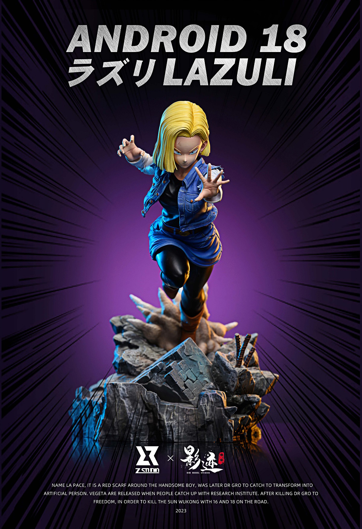 1/6 Scale Android 18/ Lazuli - Dragon Ball Resin Statue - Z-Studio [In ...