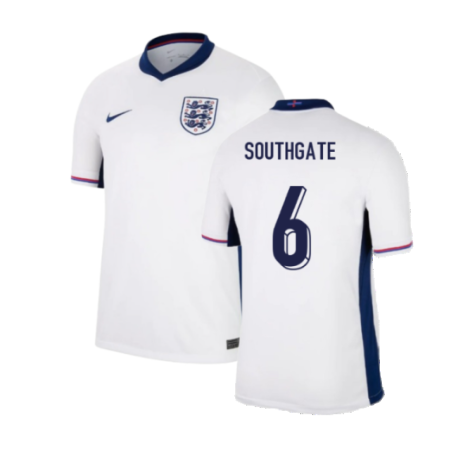 England Gareth Southgate 6 Home Shirt Euro 2024