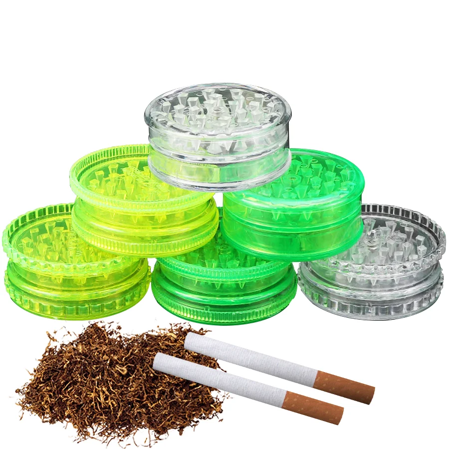 Nigikala Layer Tobacco Grinder Smoke Cutter Cigarette Crusher Crank ...
