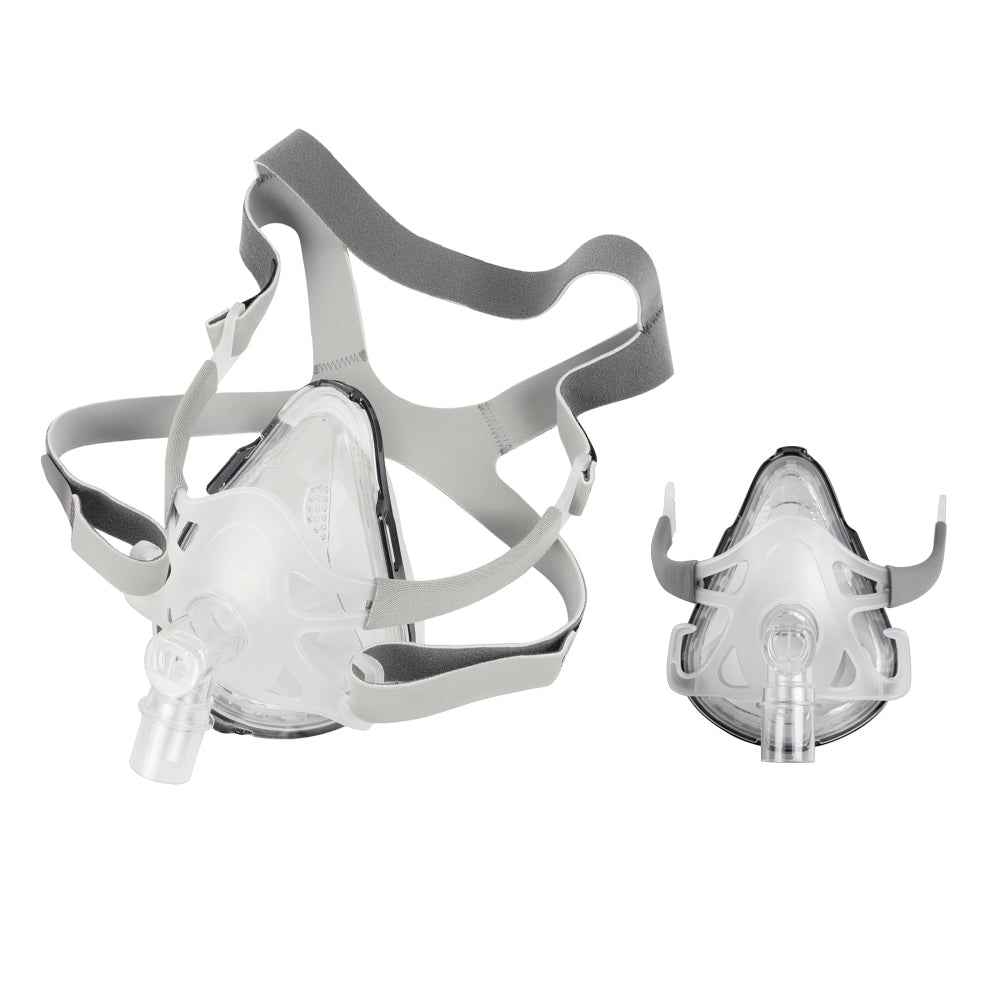 Full Face Mask For CPAP Machine With Adjustable Headgear Clips