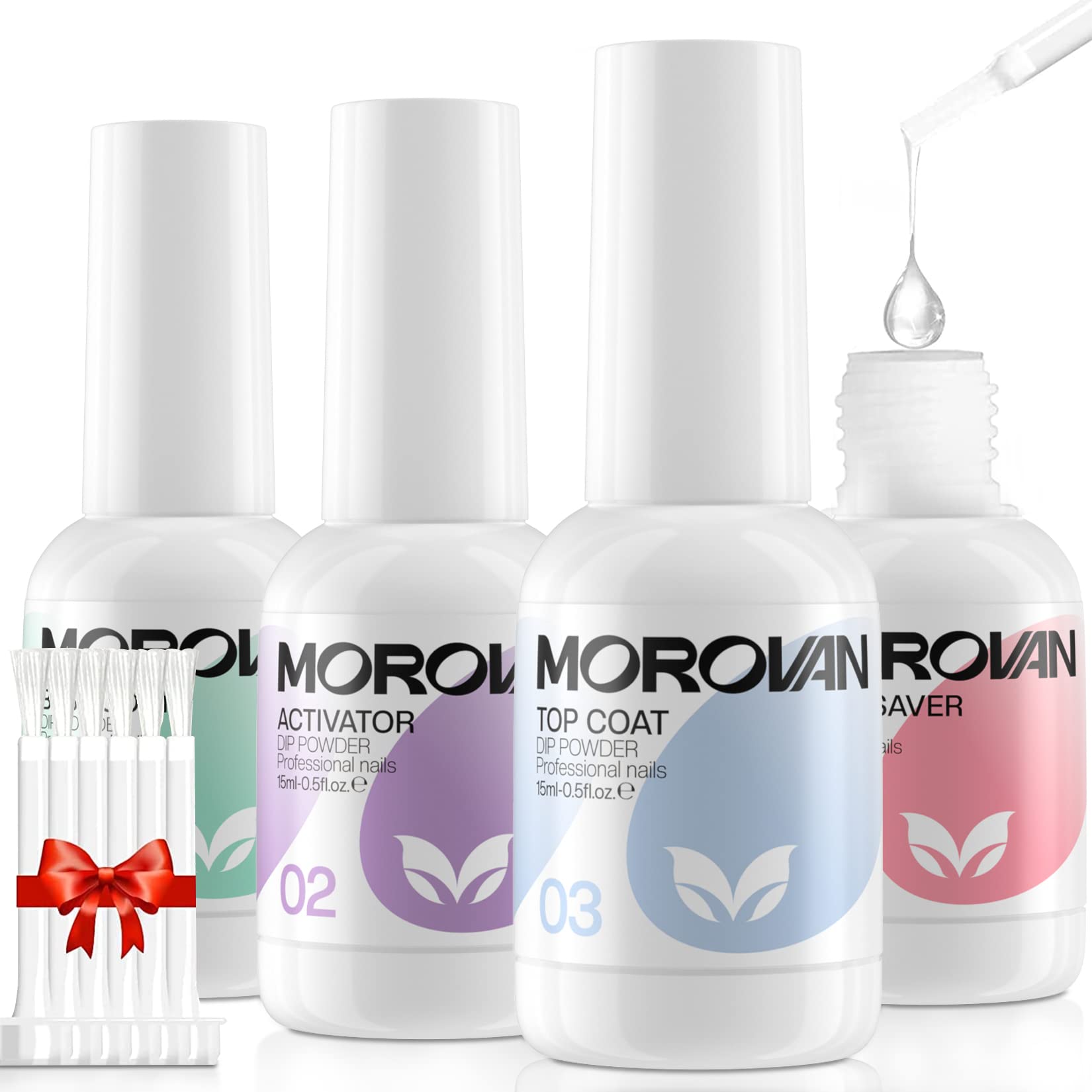 Dip Powder Kit Powder Gel Nail Kit Professional Nails | MOROVAN