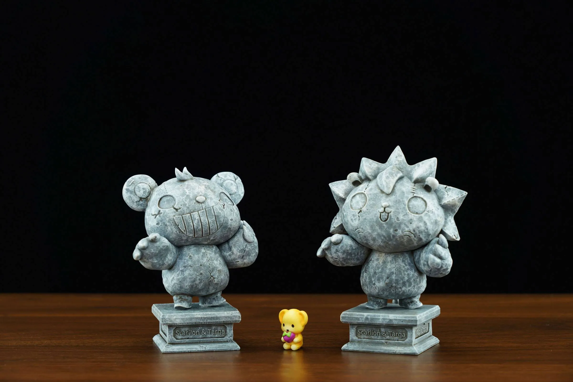 Furious Targa & Scaredy Scarlion - MapleStory Resin Statue - YMG Studio