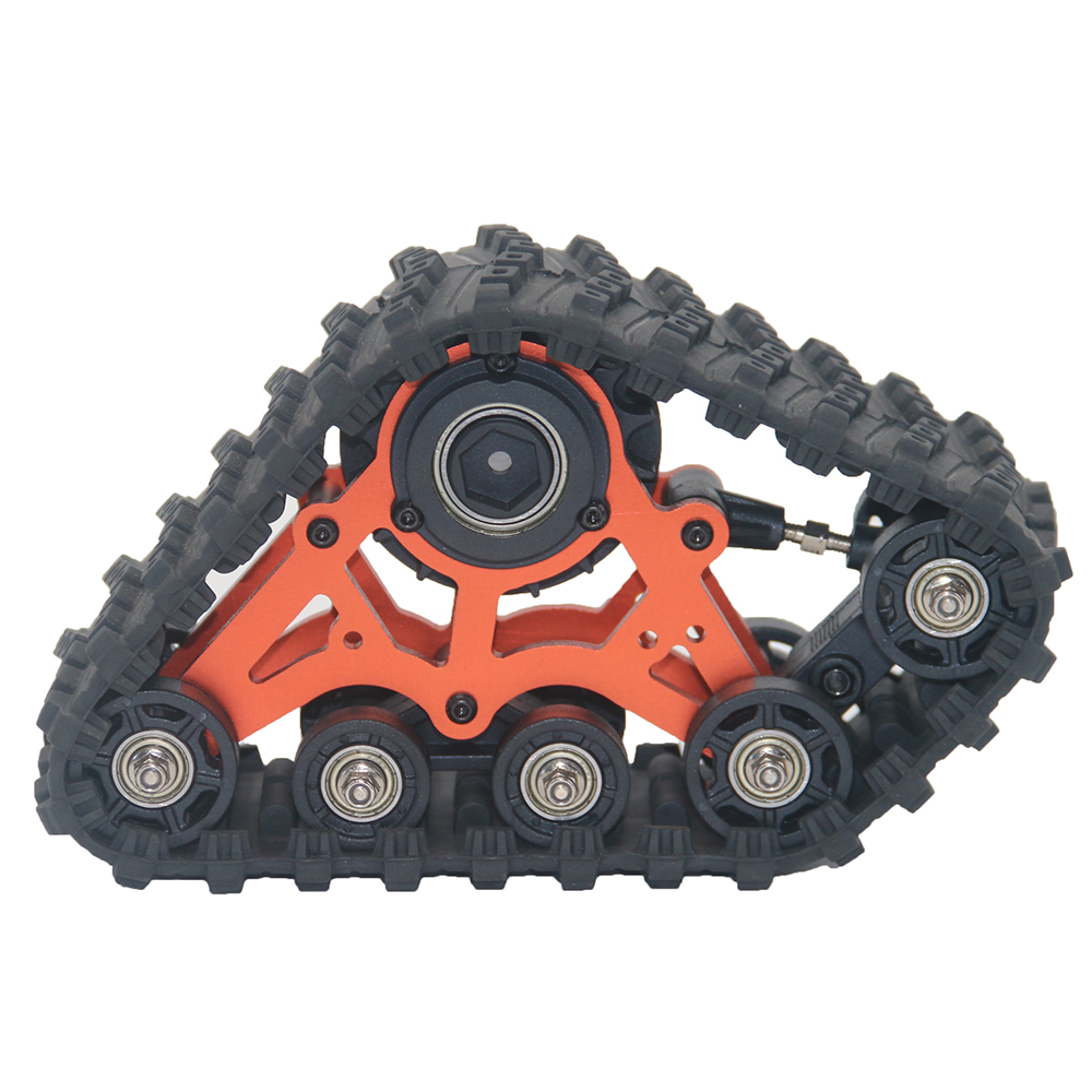 4PCS Aluminum Option Aggressive Tread Tires Tracks System Set and ...