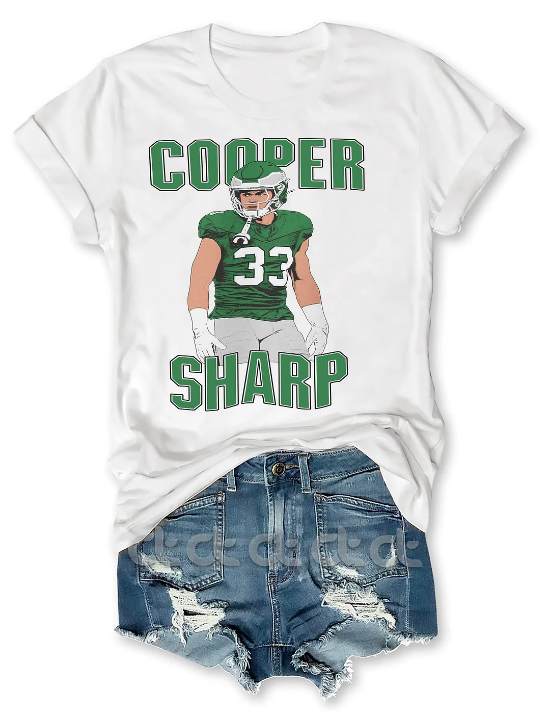 Philadelphia Eagles Cooper Sharp 33 T-Shirt