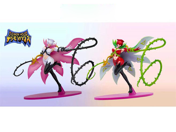 Rosemon & Rosemon: Burst Mode - Digimon Statue - DIGIMON HOUSE Studios ...