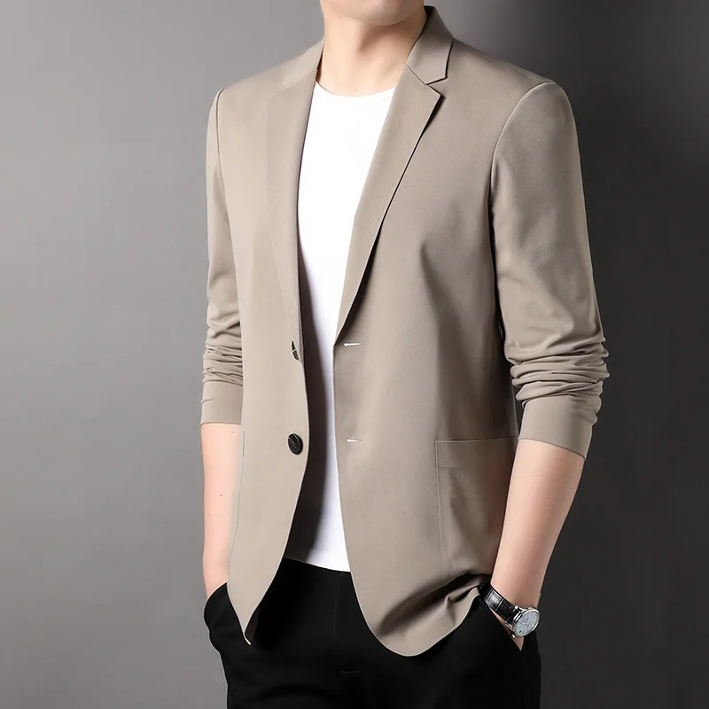 Casual Fashion Solid Color Suit Jacket