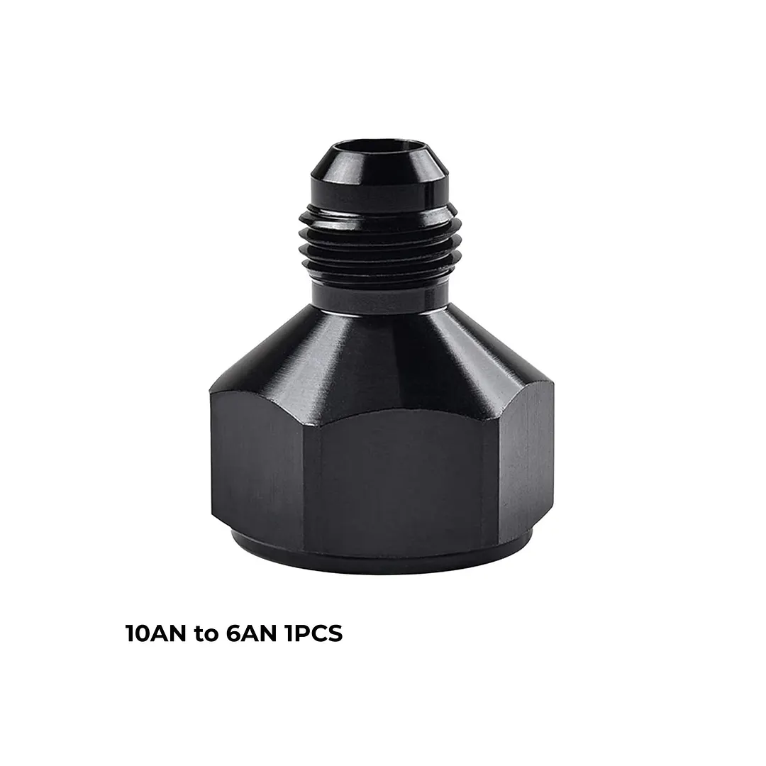 AlloyWorks 10AN Female to 6AN Male Flare Reducer Adapter Aluminum