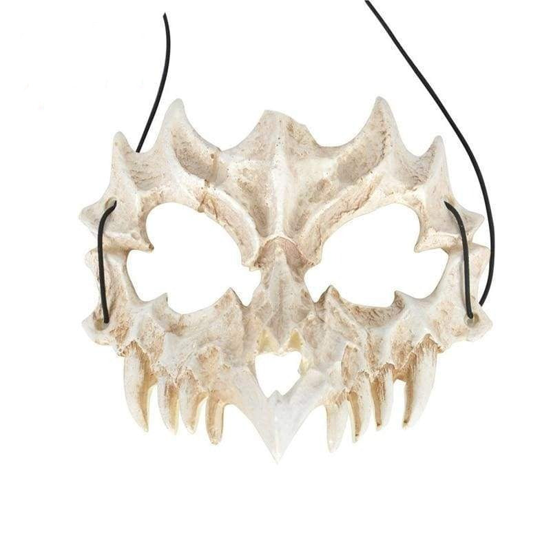 Japanese Dragon God Skull Mask