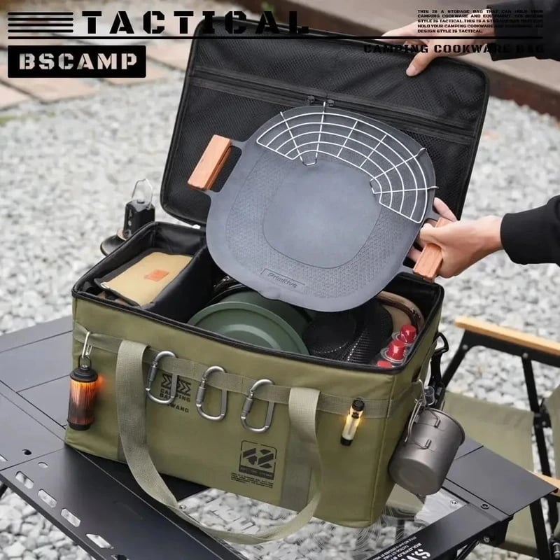 🔥Large Capacity Outdoor Folding Storage Bag Waterproof Portable Camping ...