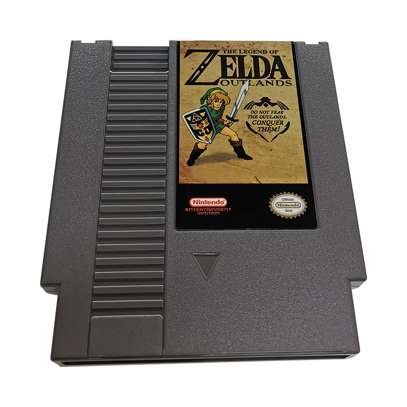 8 Bit NES Game Card - The Legend of Zelda: Outlands - NES Games ...