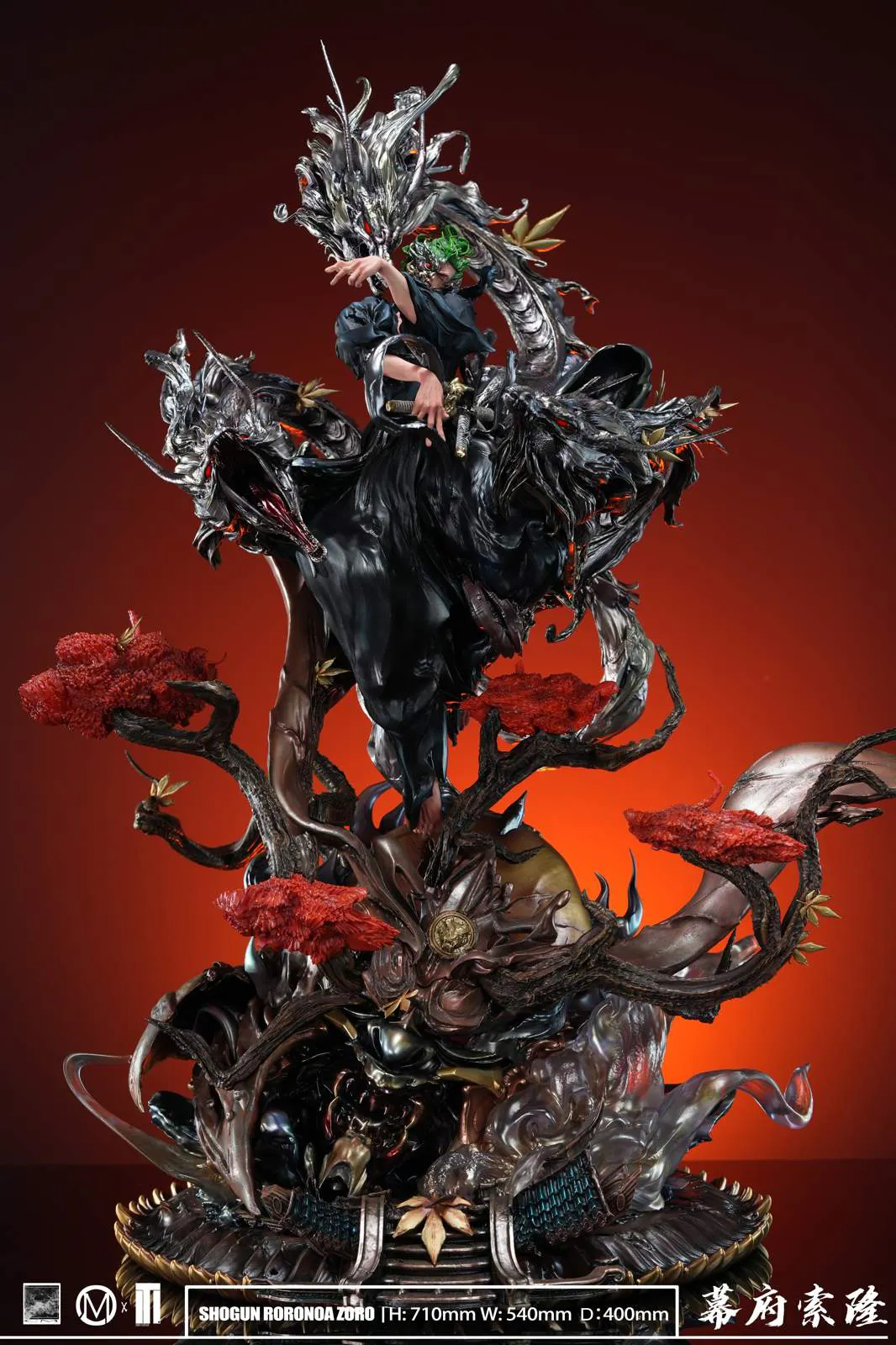 Ghost Face Ver. Roronoa Zoro - ONE PIECE Resin Statue - Iron Curtain Studio