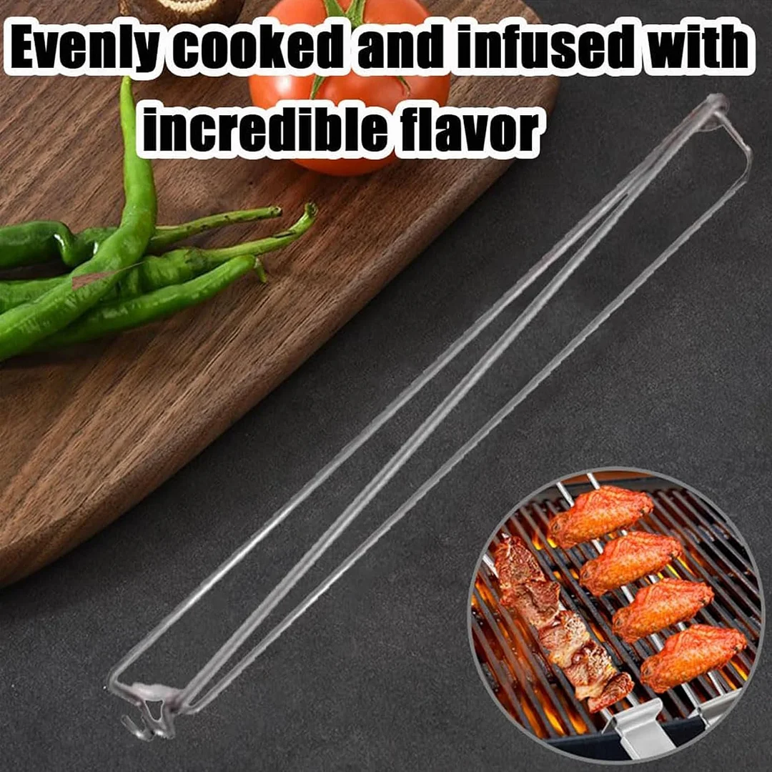 49% OFF-Grill Chicken Wings Effortlessly with Wing Rails!