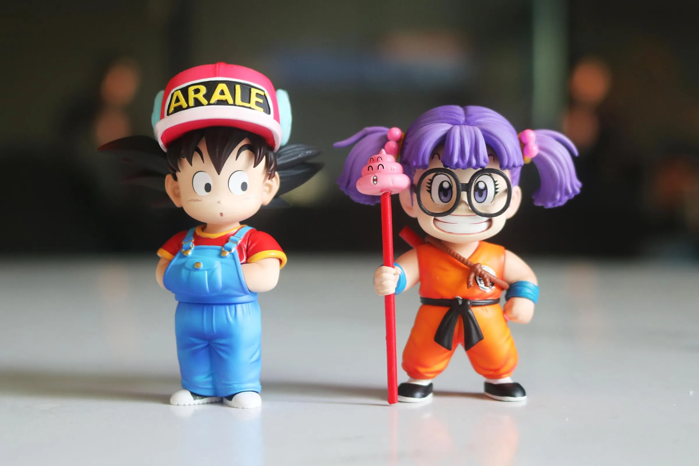 WCF Scale Norimaki Arare/ Arale Cosplay Son Goku & Son Goku Cosplay ...
