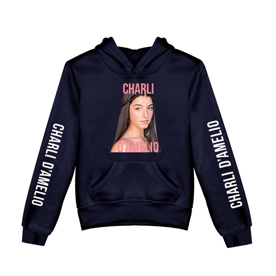 Charli D'amelio Merch Bubble Tea Unisex Hoodie For Kids