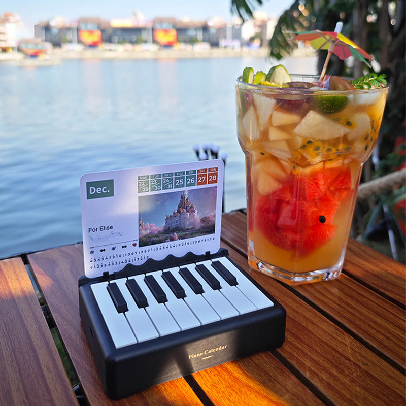 Creative Playable Mini Piano Music Calendar