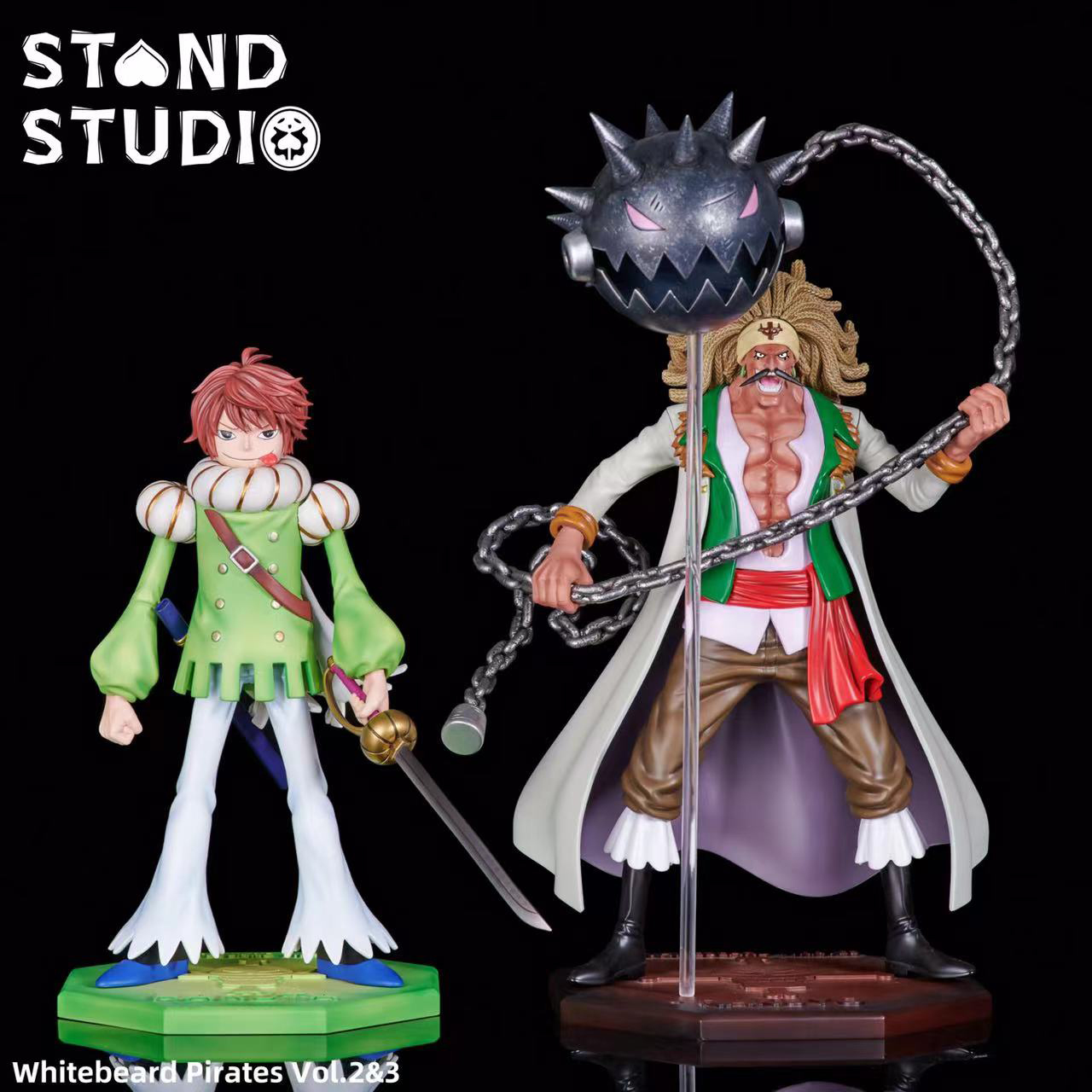 POP Scale Haruta & Rakuyo - ONE PIECE Resin Statue - STAND Studios