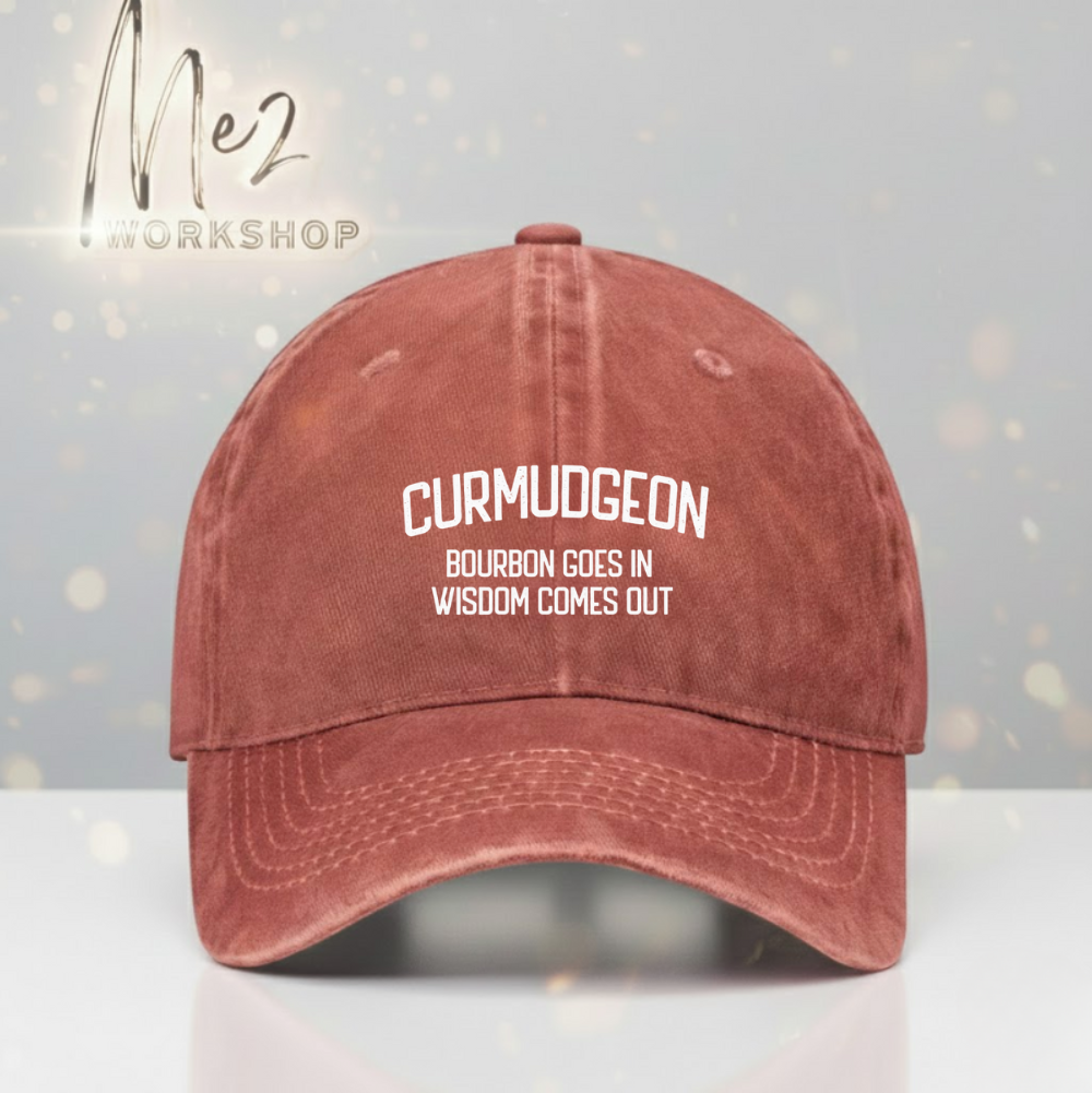 Curmudgeon: Bourbon Goes In Wisdom Comes Out Hat