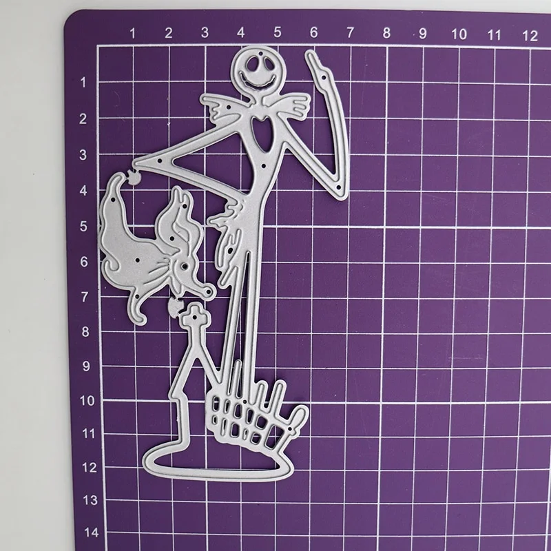 Athvotar Dies Ghost Skeleton Embossing Scrapbook Paper Frame Metal ...