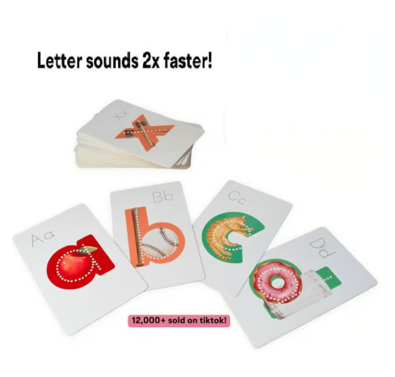 preschool alphabet tool - learn letter sounds 2x faster!