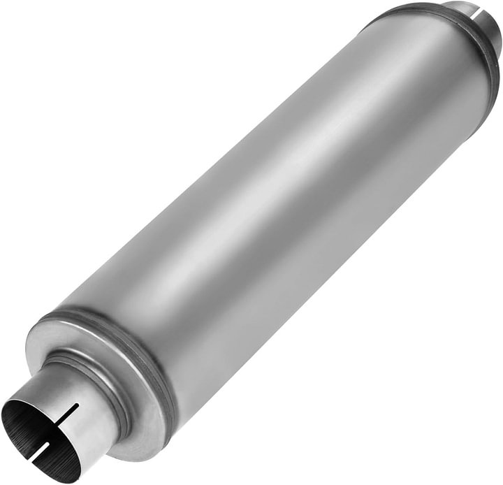 4" & 5" Inlet Diesel Exhaust Muffler, 4 & 5 Inch Inlet/Outlet Resonator ...