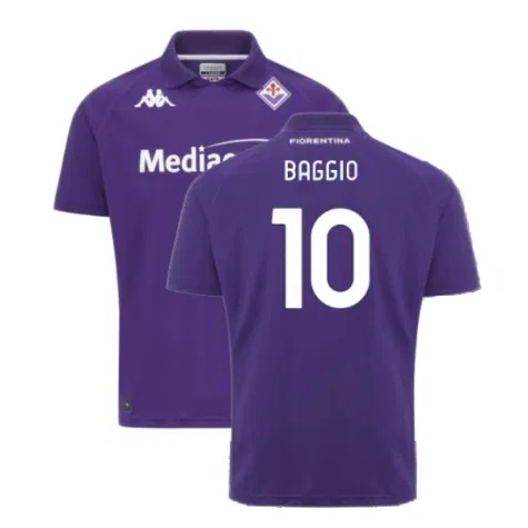 Fiorentina Roberto Baggio 10 Home Shirt Kit 2024-2025