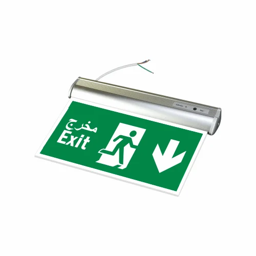 AMX-EM3560 LED Rechargeable Pictogram Emergency Exit Board sign in arabic