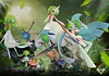 Evolution of Gardevoir Set - Pokemon Resin Statue - WASP Studios [In Stock]
