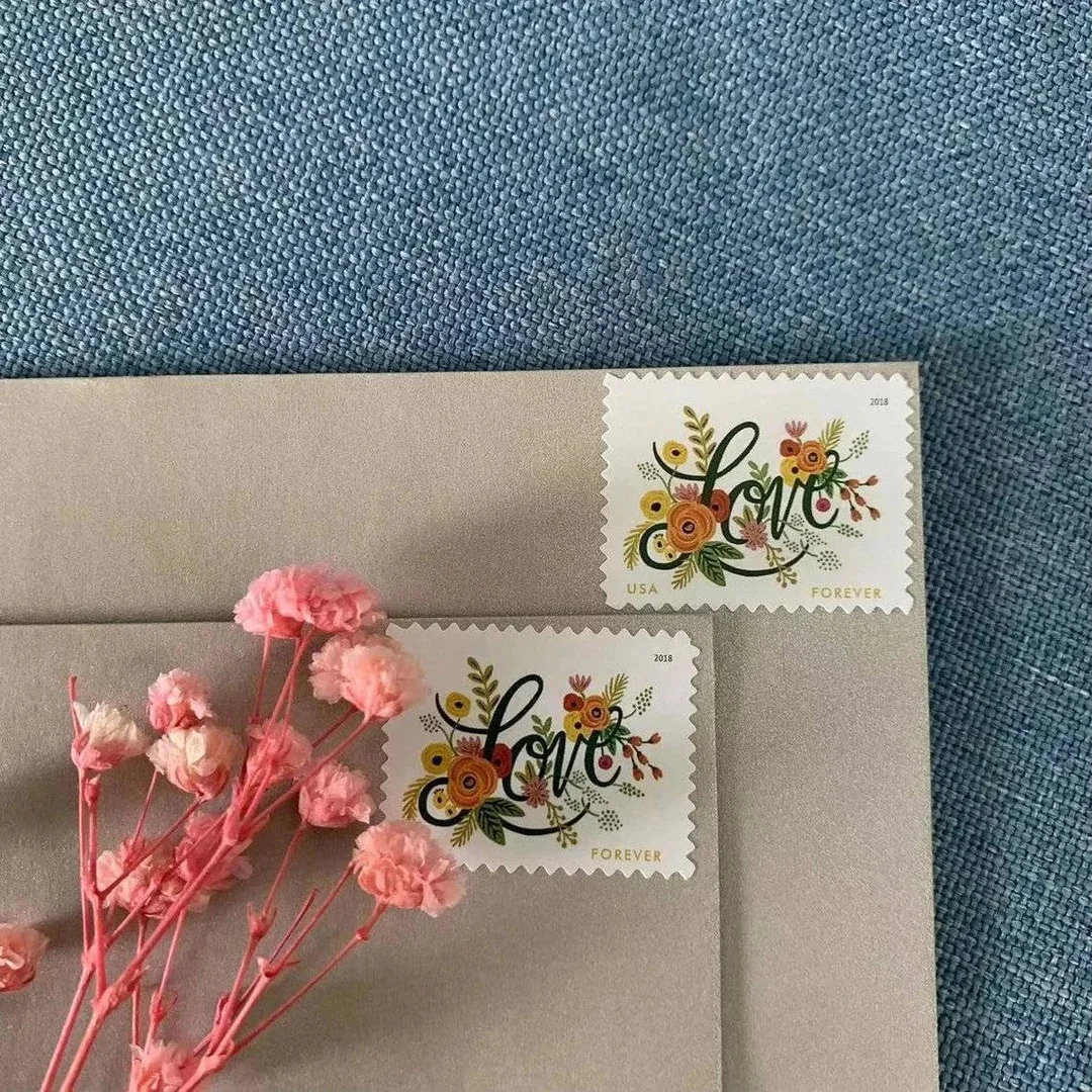 Love Flourishes Stamps 2018