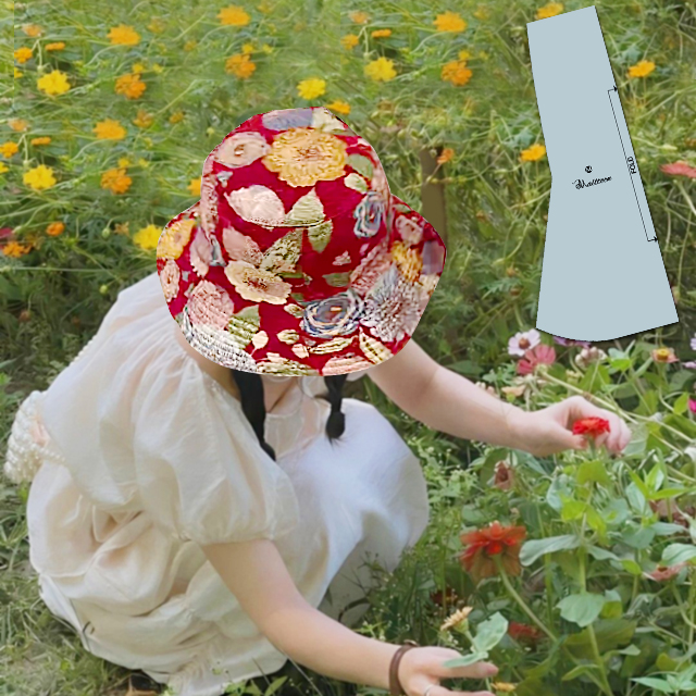 Double-Sided Hat Template & Instructions