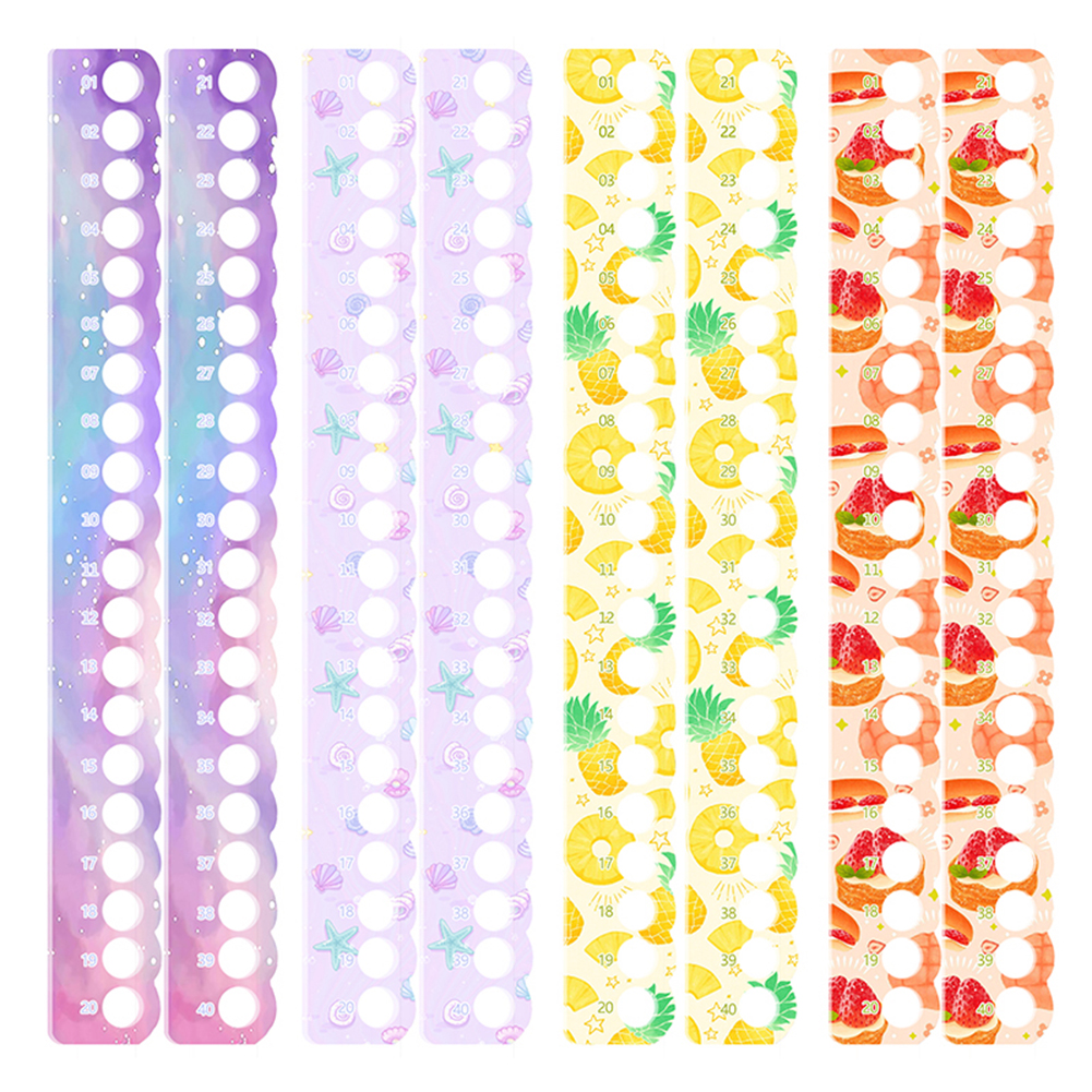 2pcs Cross Stitch Row Line Tool Acrylic Threading Plate for Handmade ...