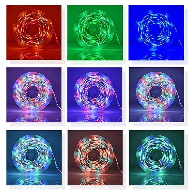 Intelligent Dimming App Control Flexible Led Strip Lights 15M (3x5M ...