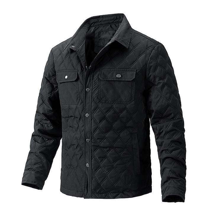 Check Quilted Jacket