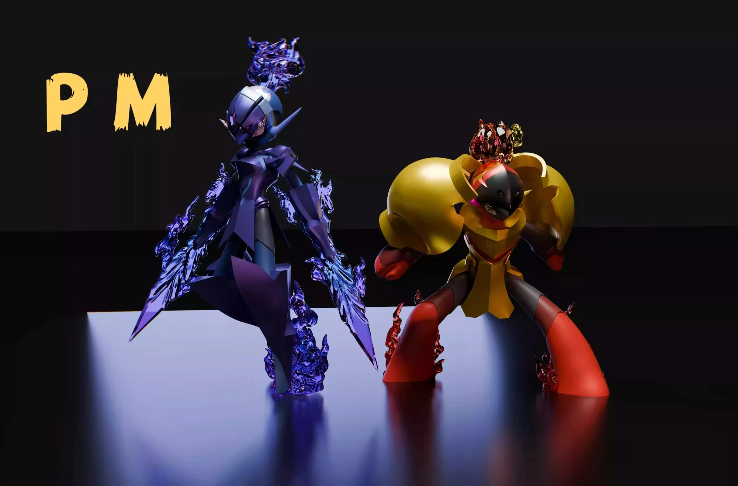 1/20 Scale World Zukan Evolution of Ceruledge & Armarouge Set - Pokemon ...