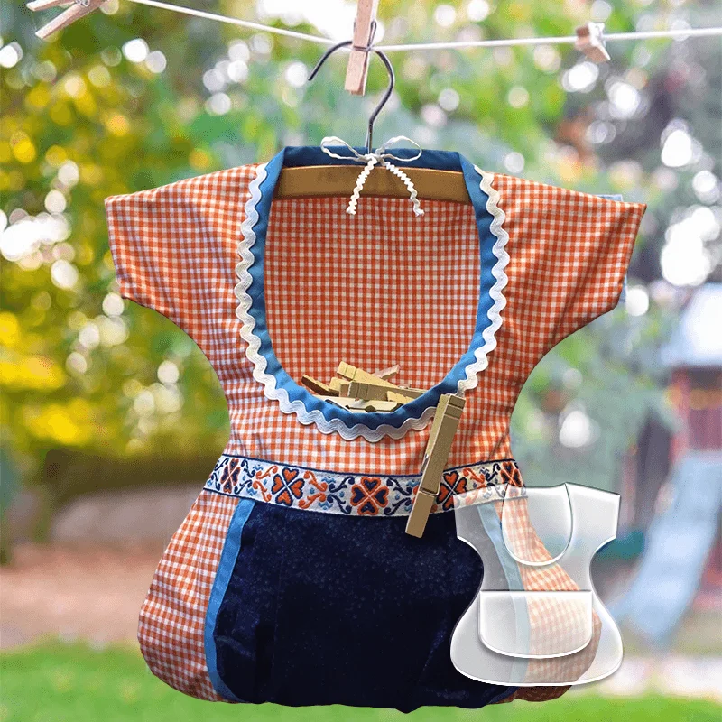 Clothespin Dress Bag Sewing Pattern-3pcs With Instructions