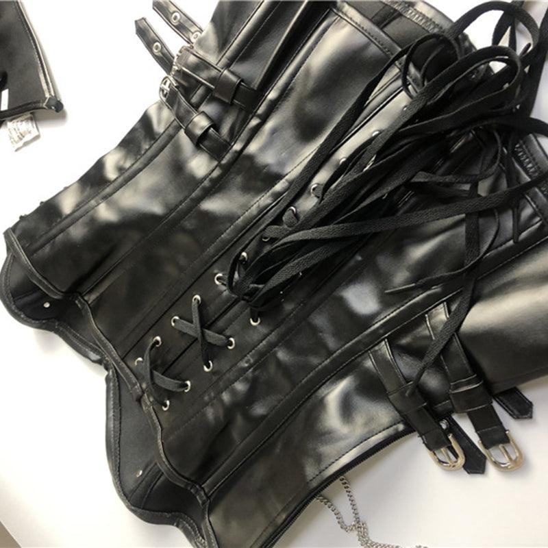 Chain Cross Corset
