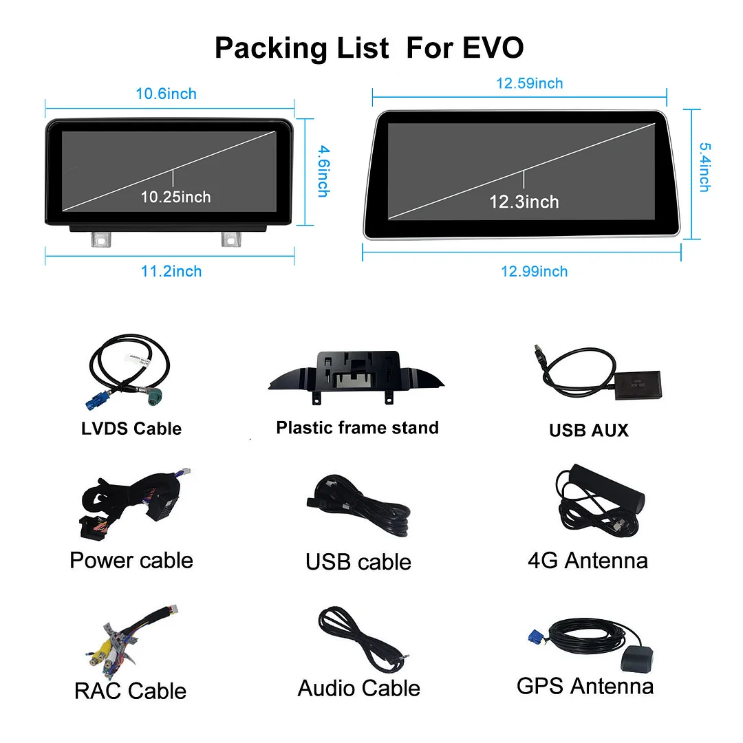 Ugode Carplay Screen For BMW 3 4 series F30 F34 F32 G20 Navi GPS ...