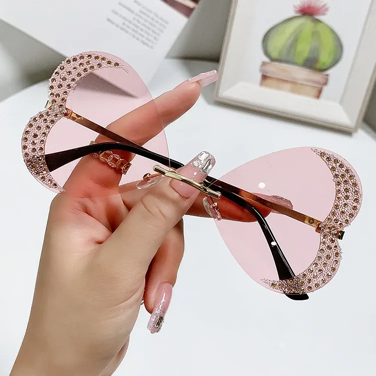 Love Heart Shaped Polarized Sunglasses Women Sweet Design Eyewear Party ...