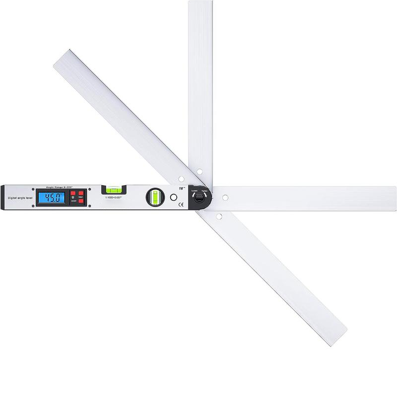 SAKER® Aluminum Digital Angle Finder Protractor