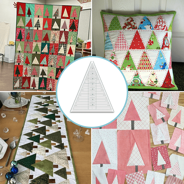 Pines Sew Tall Triangle Ruler - With Instructions