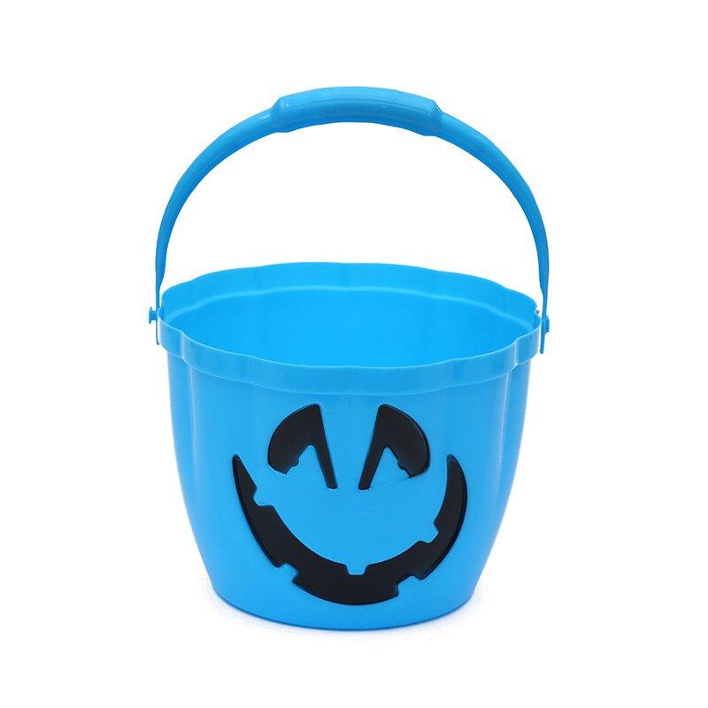 The blue Halloween Bucket Helps Children with Autism Trick or Treat