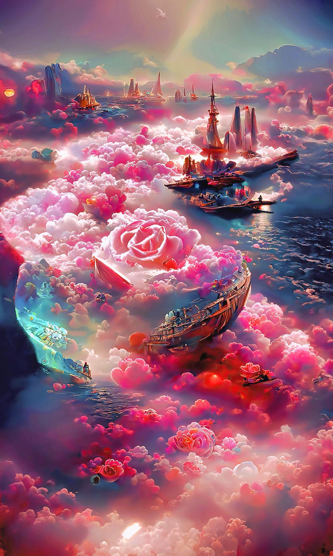 DIY Painting By Numbers | Fantasy landscape - 40*70cm