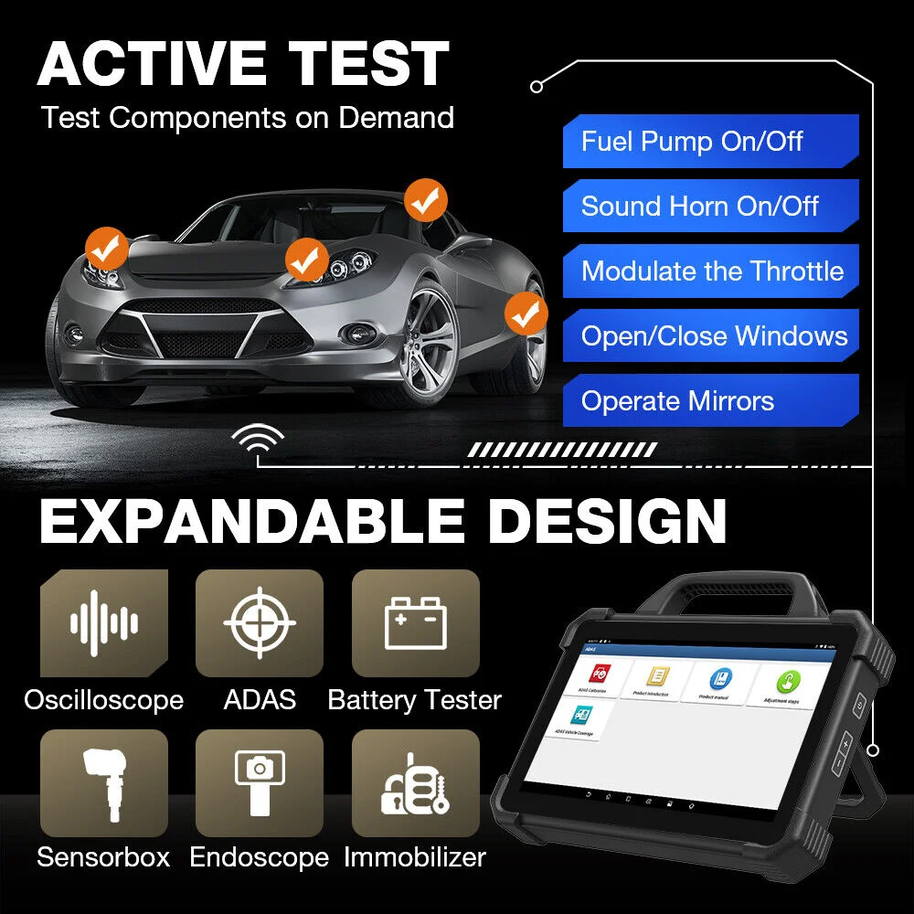 LAUNCH X431 PAD VII Automotive Diagnostic Tool All-in-One Scan Tool ...