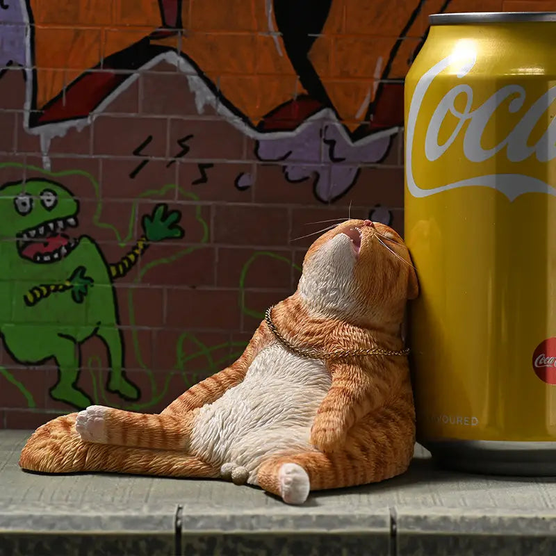 Tipsy Tom Cat Figurine