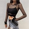 MESH FISHNET TOP