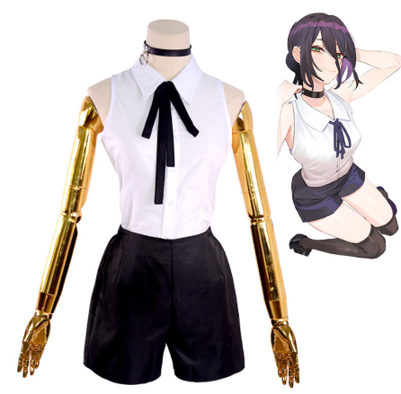 Chainsaw Man Reze Power foot croft Asa Yoru Cosplay Costumes