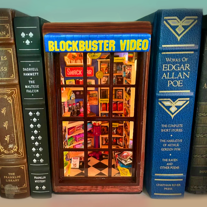 Blockbuster Video Rental Booknook