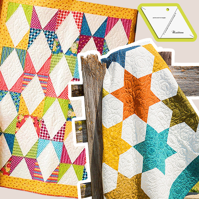 Multifunctional Rhombus Template